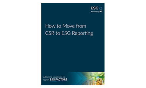 Download White Papers - ESG Sustainability Reporting Solution